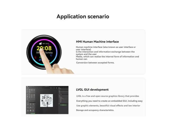 Click here for RP2350 1.43Inch AMOLED Touchscreen Development Boa... prices