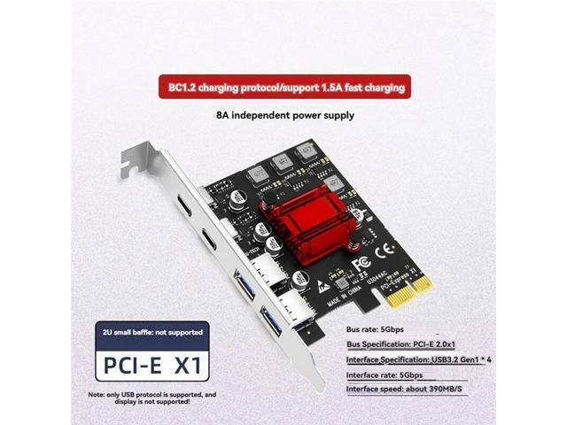 Click here for PCIE Expansion Card PCIE To 2 Port USB3.2 Gen1 Typ... prices