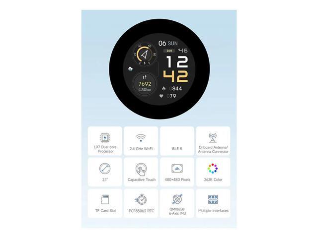 Click here for 2.1 Inch LCD Development Board ESP32-S3 Developmen... prices