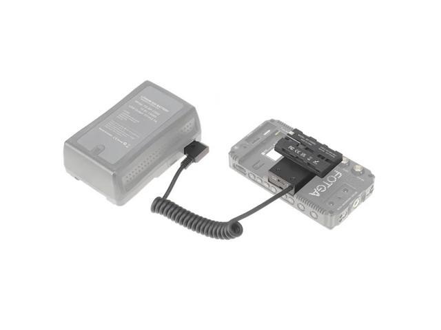 Click here for Dummy D-Tap To Dual-Sided NP-F550 Coiled Cable DC... prices