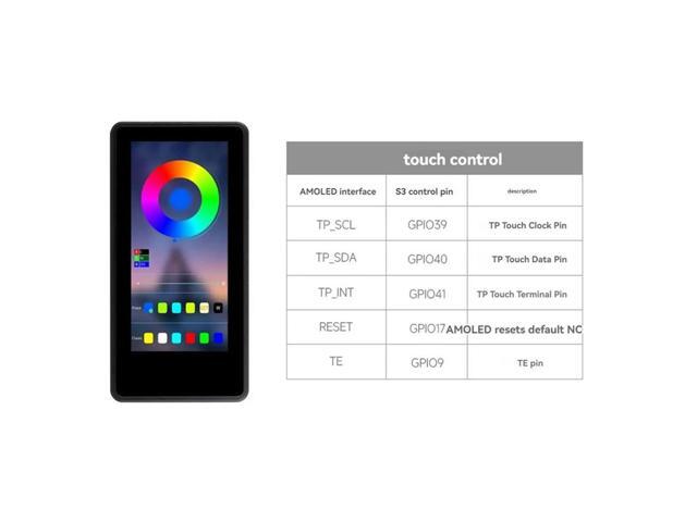 Click here for ESP32-S3 AMOLED 1.91 Inch M Touch Screen Developme... prices