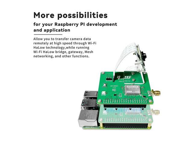 Click here for HR01 Halow Module Pi-Camlow For Raspberry Pi HAT 5... prices