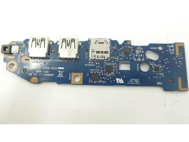 Click here for For Vostro 13 5370 Power Switch USB I/O Board R04N... prices