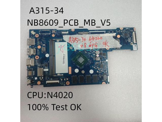 Click here for NB8609_PCB_MB_V5 MainBoard For Aspire A315-34 215-... prices