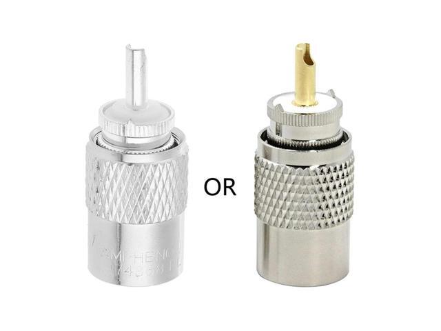 Click here for UHF PL-259 Male Plug to RG8X RG59 RG8 RF Radio Coa... prices