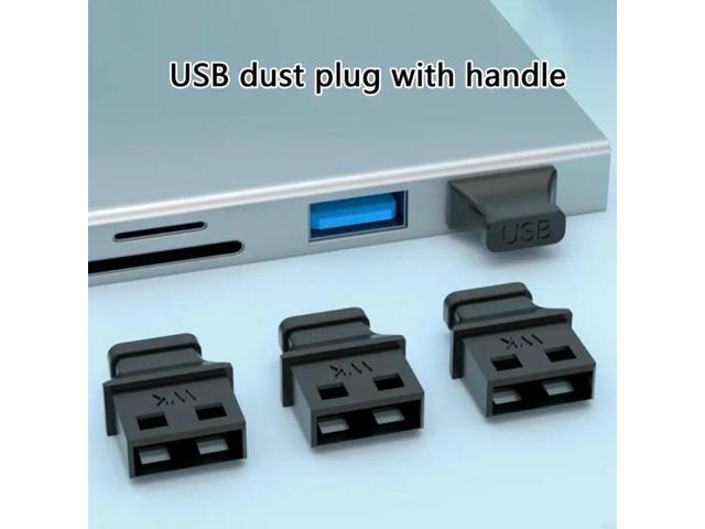 Click here for Ergonomic Handle USB Port Dusts Caps Silicone Cove... prices