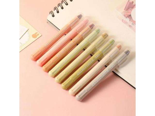 Click here for 8 Pcs Highlighters Set Aesthetic Highlighter Marke... prices
