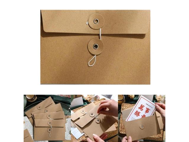 Click here for 20Pieces File Bags File Envelopes with String Tie... prices