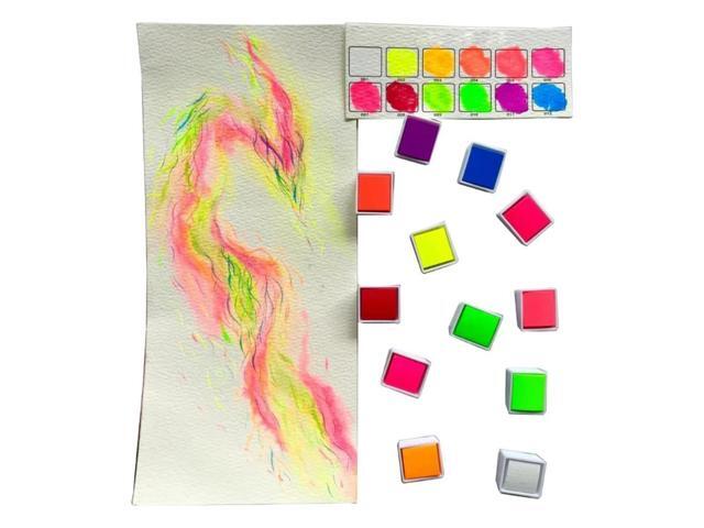 Click here for 12 Colors Watercolor Paints Fluorescent Color Pain... prices