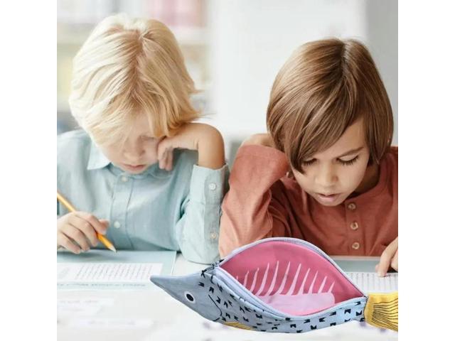 Click here for Fun Fish Pencil Case Pen Bag Canvas Pencil Pouches... prices