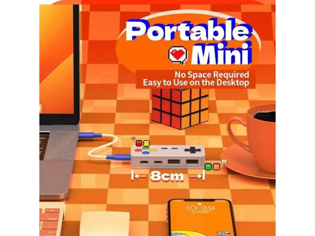 Click here for USB2.0 to 2 Type C and 2 USB Port Hub with Playful... prices