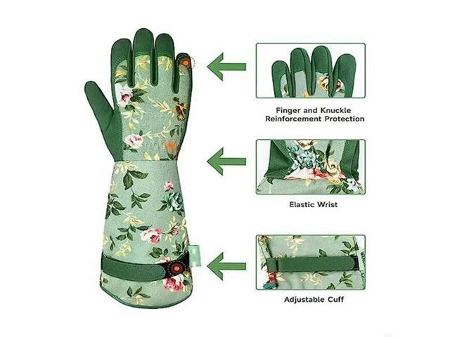 Click here for 1 Pair Cut Resistant Work Gloves Reinforced Synthe... prices