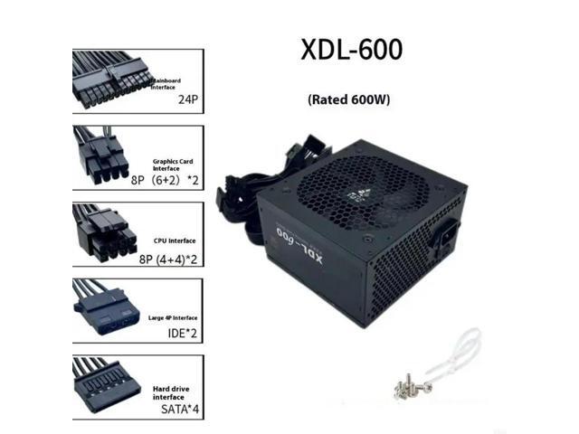 Click here for 600W Mining PC Power Supply Computer Mining Double... prices