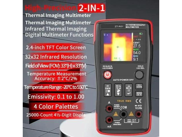Click here for Double Function Thermal Imaging Multimeter Real Ti... prices
