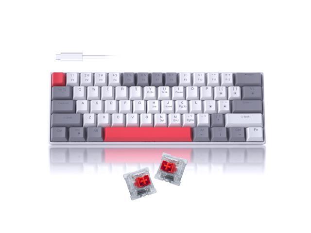 Click here for 60 Mechanical Gaming Keyboard Mixed Color Keycaps... prices