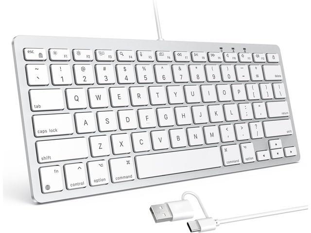 Click here for OMOTON Wired Keyboard for Mac Devices ONLY with Du... prices