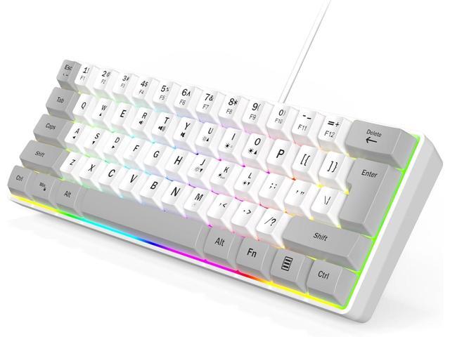 Click here for Wired RGB Gaming Membrance Keyboard. 60 Percent Mi... prices