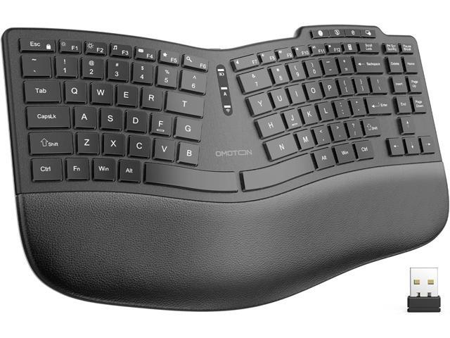 Click here for OMOTON Ergonomic Wireless Split Keyboard Compatibl... prices