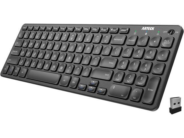 Click here for Arteck 2.4G Wireless Keyboard Ultra Slim Full Size... prices