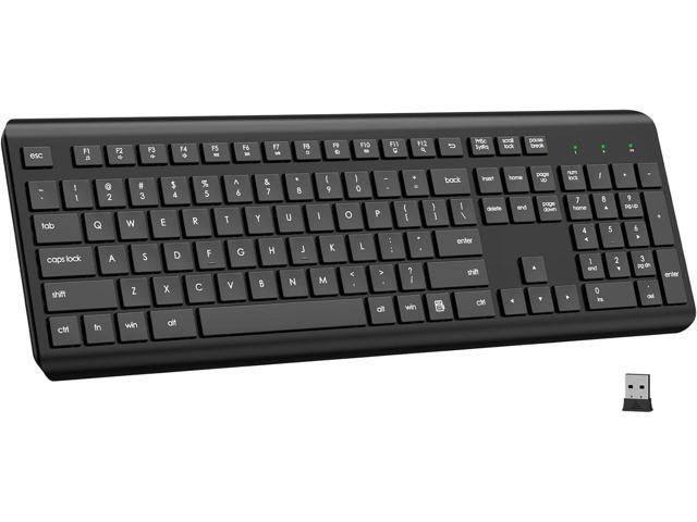 Click here for EDJO Wireless Keyboard  2.4G Full-Sized Cordless U... prices