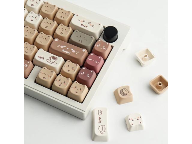 Click here for PBT Keycaps 142 Keys Cute Keycaps Dye-Sublimation... prices
