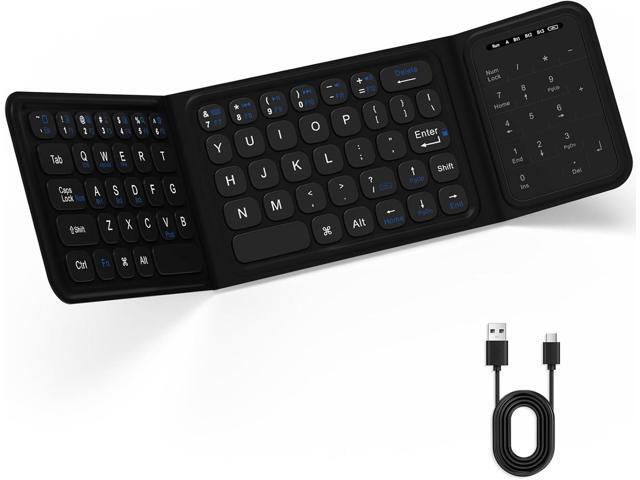 Click here for LAMA Foldable Bluetooth Keyboard  Folding Wireless... prices
