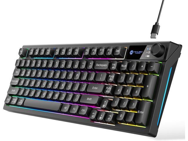 Click here for Gaming Keyboard USB Wired RGB Rainbow Light with V... prices