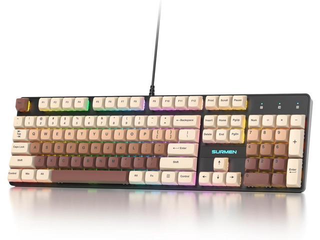 Click here for Full Size Mechanical Keyboard  Creamy Keyboard wit... prices