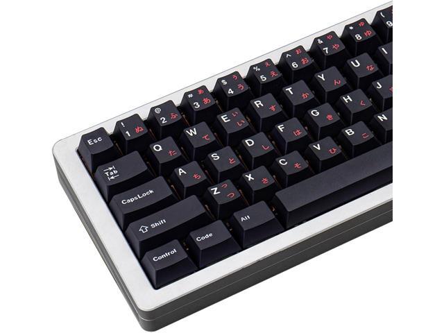 Click here for Black and Red Japanese Keycaps 129 Keys  Minimalis... prices