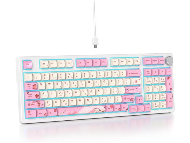 Click here for 96 Wired Mechanical Gaming Keyboard Gasket Structu... prices