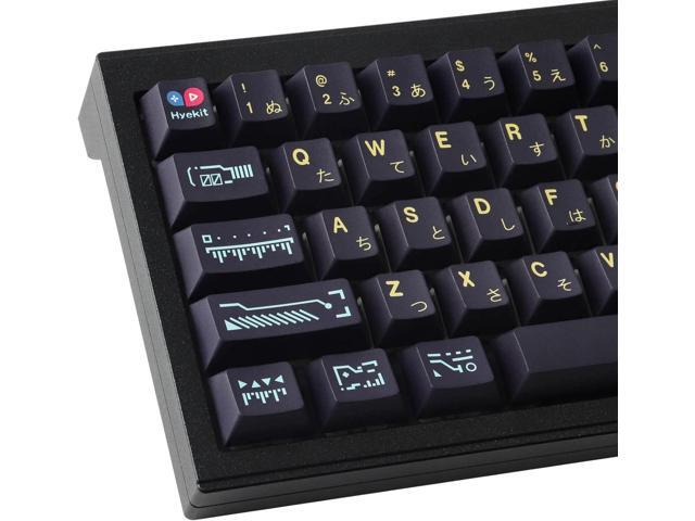 Click here for Hyekit PBT Keycaps 149 Keys Awaken Cyberpunk Keyca... prices