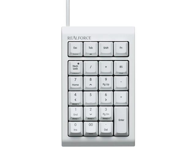Click here for Realforce Topre RT1 Numpad Keyboard (White) prices