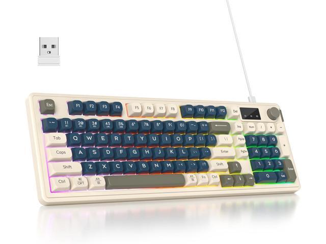 Click here for Owpkeenthy 96 Wireless Keyboard with Number Pad Kn... prices