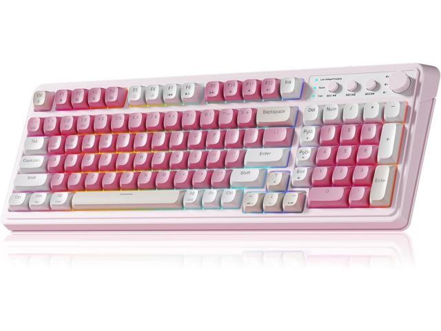 Click here for AULA 99 Key Keyboard  Wireless Gaming Keyboard Blu... prices