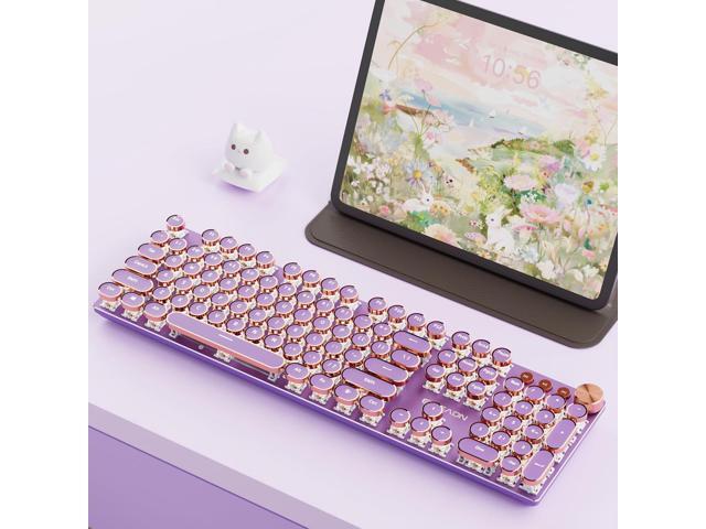 Click here for EWEADN V20 Typewriter Keyboard Wireless  104 Keys... prices