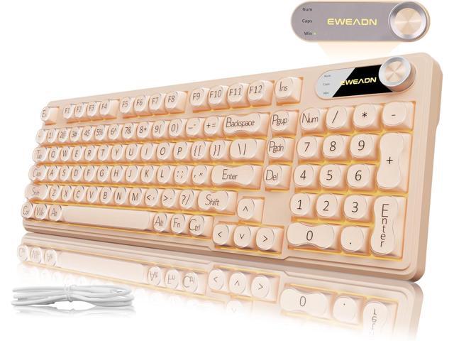 Click here for V102 Wired Keyboard  98 Keys Creamy Gaming Keyboar... prices