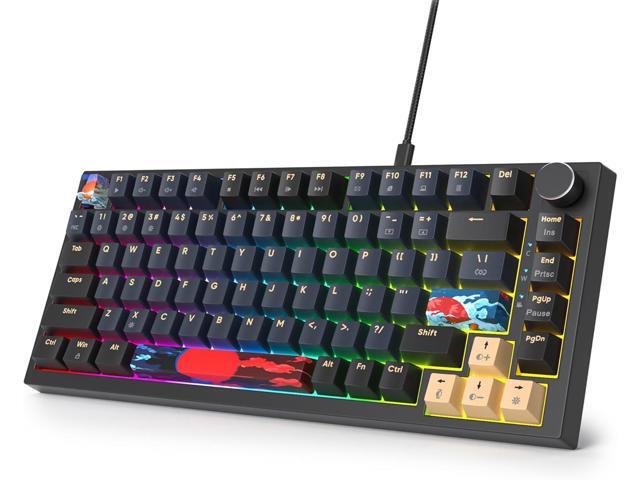 Click here for Owpkeenthy 75 Percent Gaming Keyboard Gasket Mount... prices