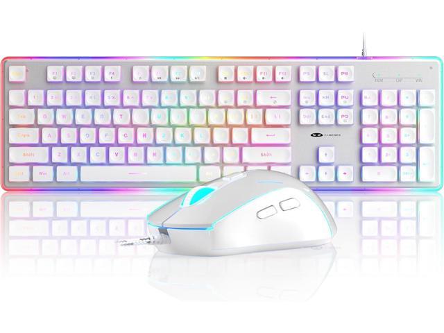 Click here for Camiysn Gaming Creamy Keyboard and Mouse  White 10... prices