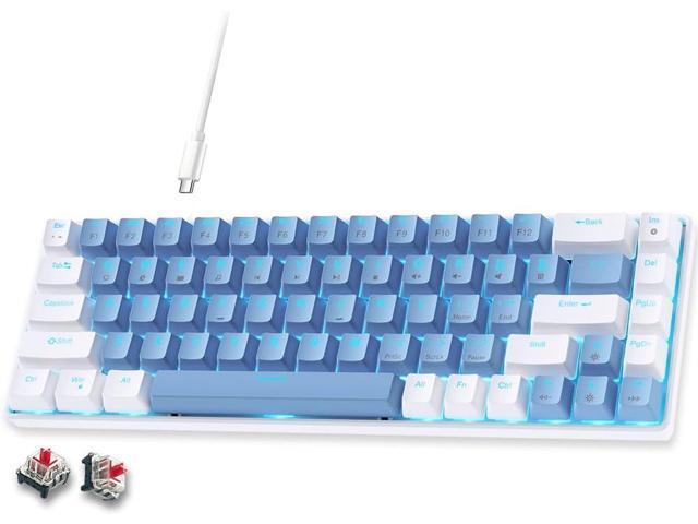 Click here for abucow 60 Mechanical Gaming Keyboard  Red Switch W... prices