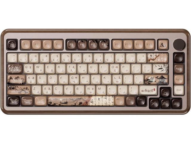 Click here for Akko MU02 Mechanical Keyboard with Walnut Wooden C... prices