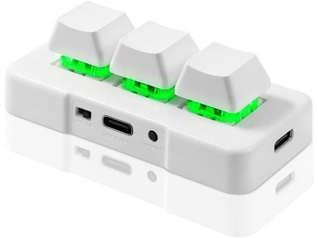 Click here for 3-Key Mini Keypad 2.4G Wireless USB 2 in 1 Mechani... prices