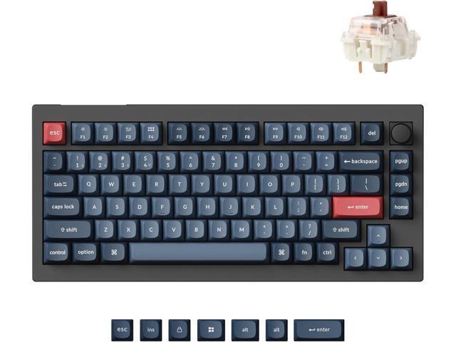 Click here for Keychron V1 Max 75 RGB Custom Mechanical Keyboard... prices