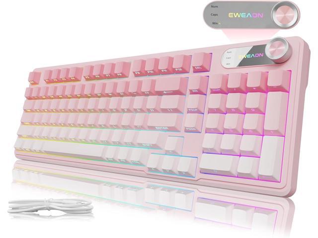 Click here for V102 Wired Keyboard  98 Keys Creamy Gaming Keyboar... prices