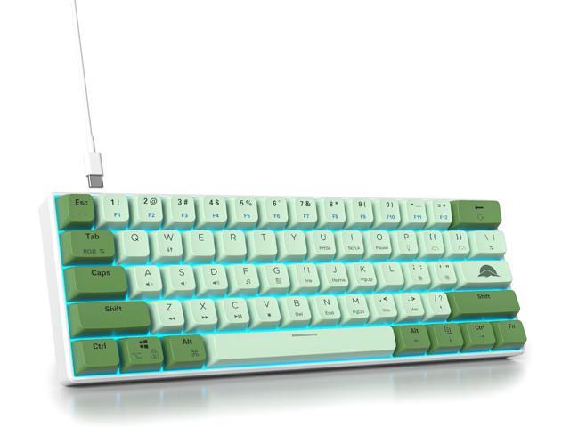 Click here for 60 Percent Gaming Keyboard Green Matcha Keyboard 6... prices
