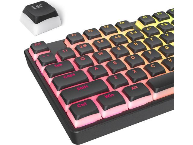 Click here for PBT Black Pudding Keycaps Set 117 Keys  Double Sho... prices