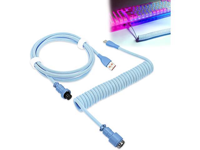 Click here for UCINNOVATE Coiled Keyboard Cable  Pro Custom Coile... prices