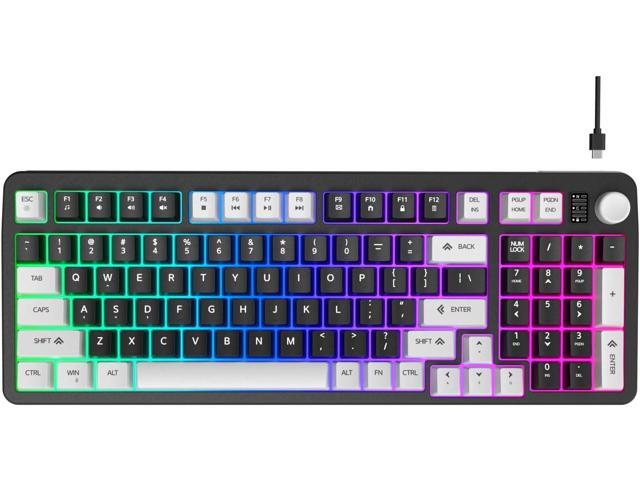 Click here for 96 Wired Gaming Keyboard Creamy Membrane Quiet Sil... prices
