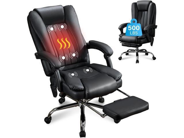 Click here for Massage Office Chair with Foot Rest 6 Points Vibra... prices