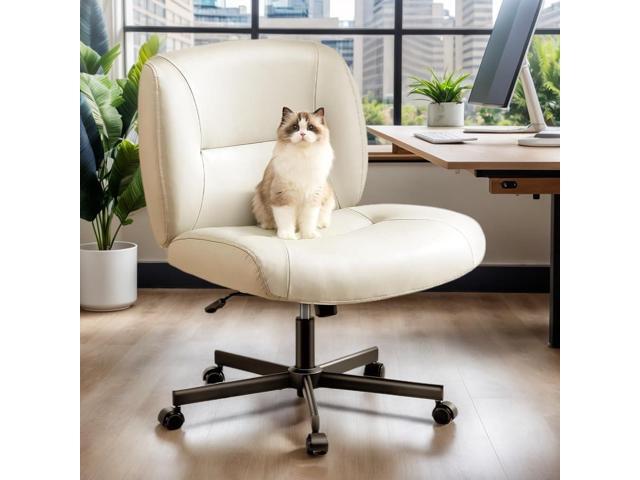 Click here for Marsail Criss Cross Chair with Wheels  Wide Mid-Ba... prices