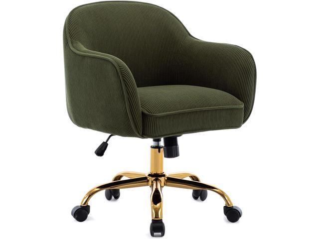 Click here for Home Office Desk Chair with Arms Gold Wheels Moder... prices